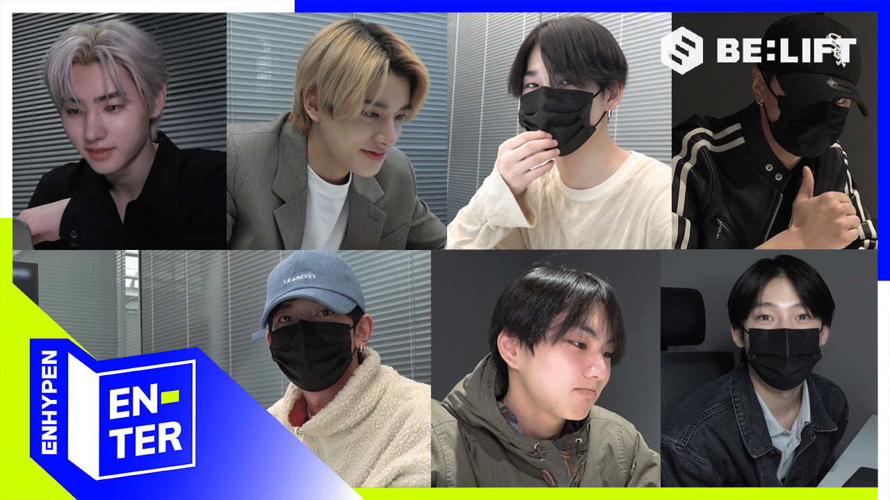 Weverse ENHYPEN Media - [EN-TER key] Different Types of Caption Writing Styles - ENHYPEN (엔하이픈)