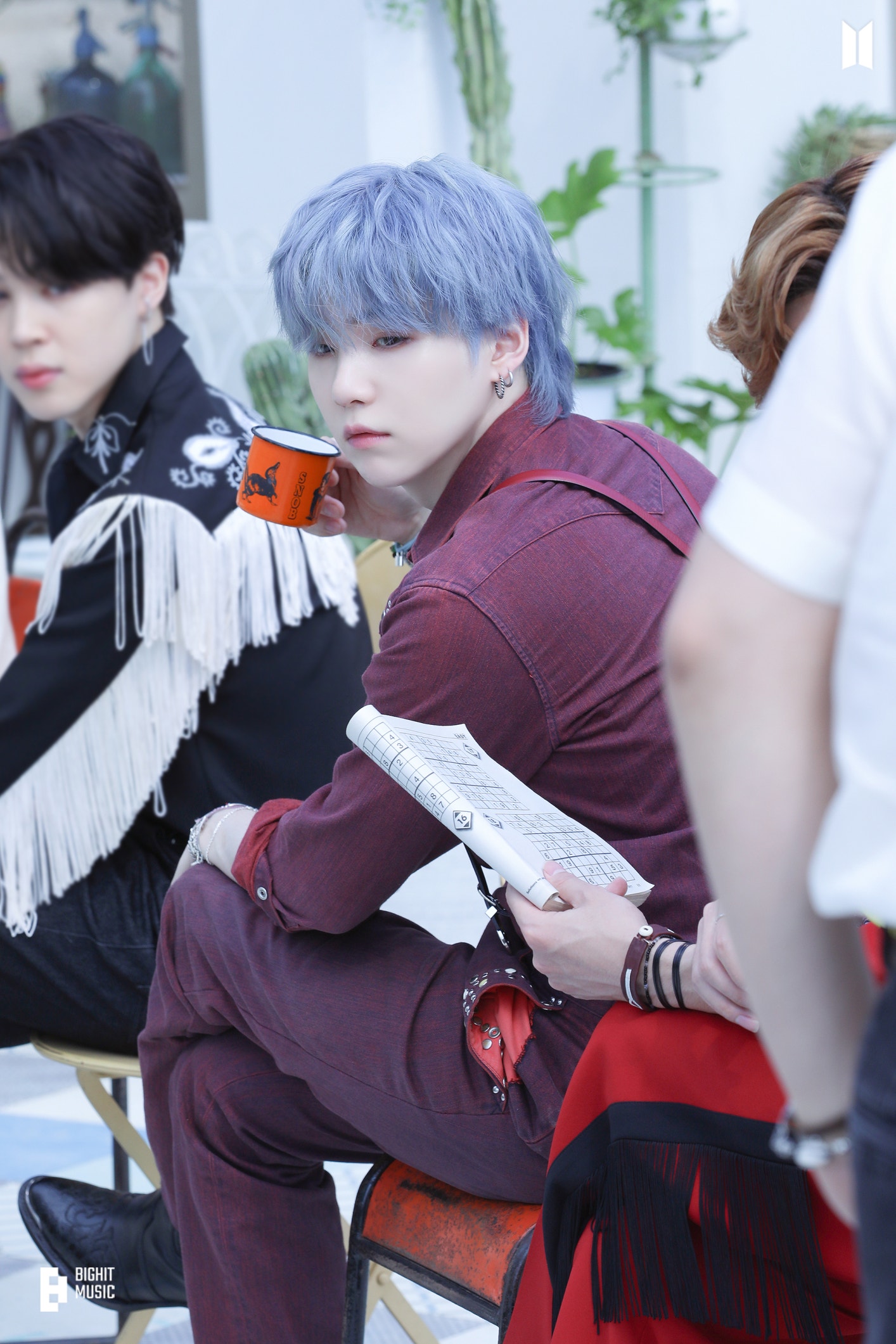 Weverse BTS Image - Permission to Dance SUGA Focus Photo Sketch