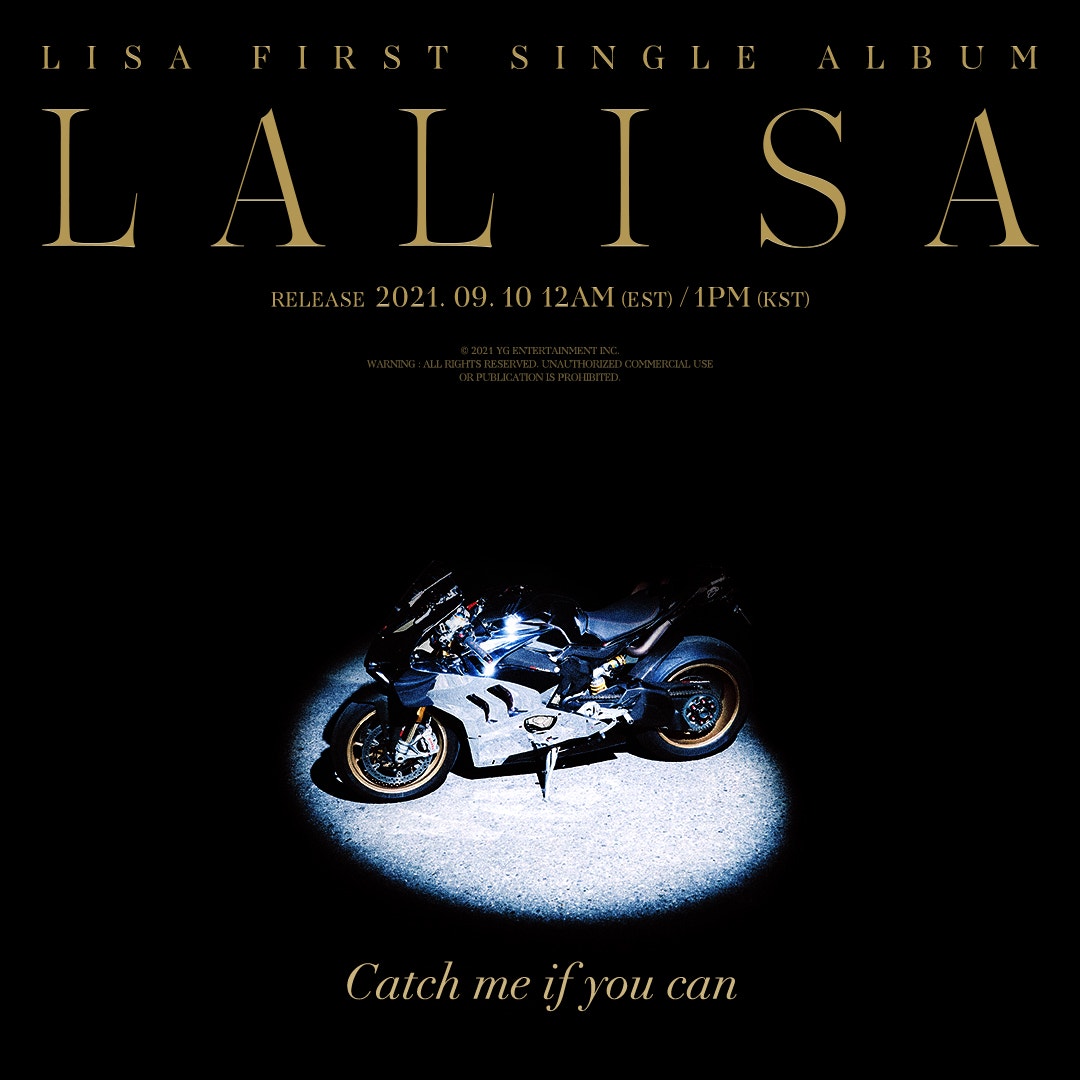 Weverse BLACKPINK Image - LISA - ‘LALISA’ LYRIC POSTER