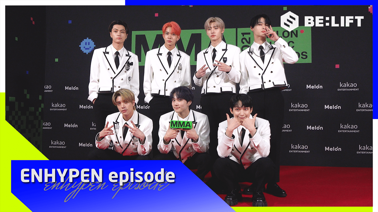 Weverse ENHYPEN Media - [EPISODE] ENHYPEN @ MMA 2021 - ENHYPEN (엔하이픈)