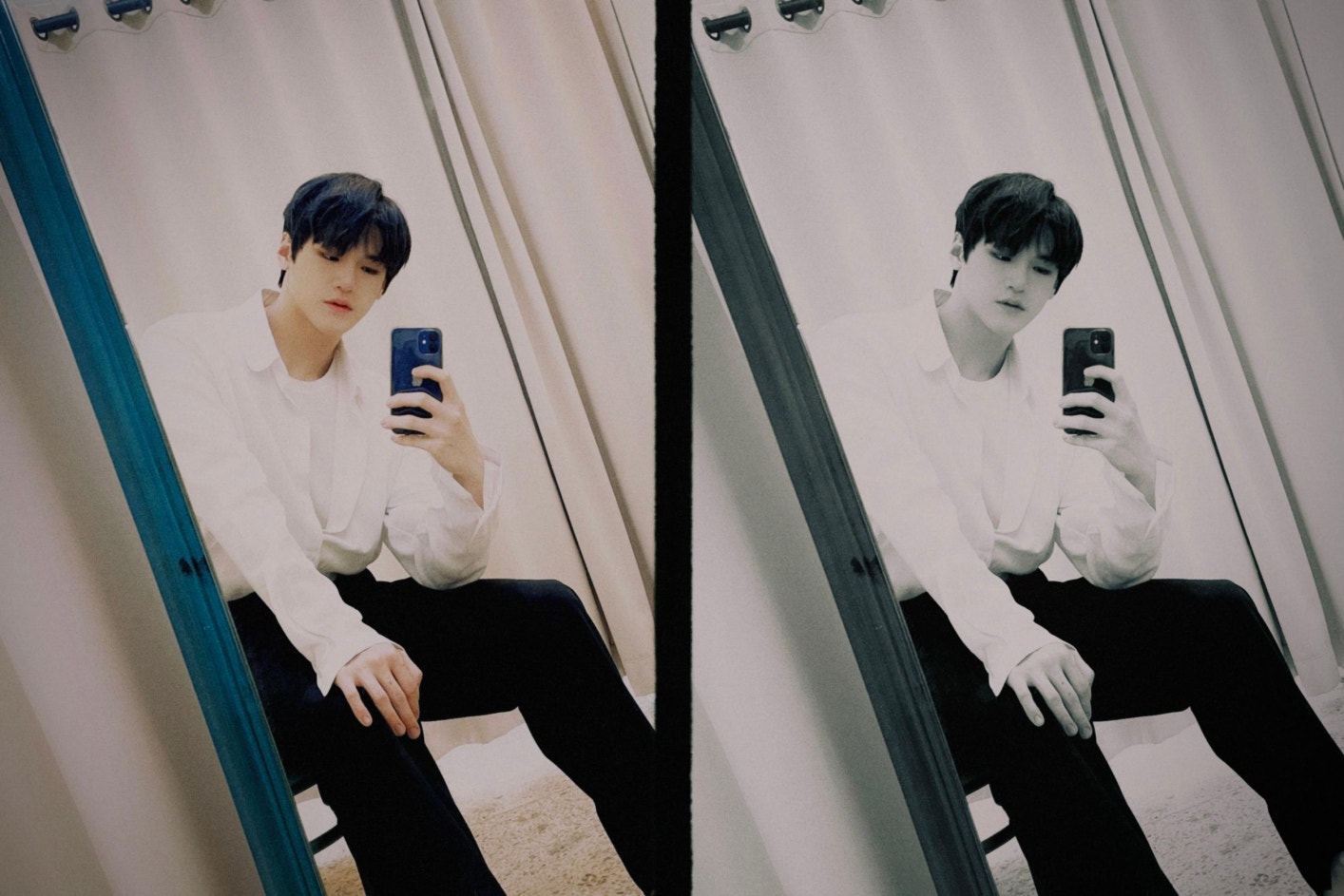 JUST B社群貼文 - 여러분! #ONLYB_망한사진대회 당첨자 '💛폼폼푸딩밐짱💛'님께 위버스에서 당첨 선물 영상 메일을 발송할 예정입니다😎 망한 사진 대회인 만큼 망한 ...