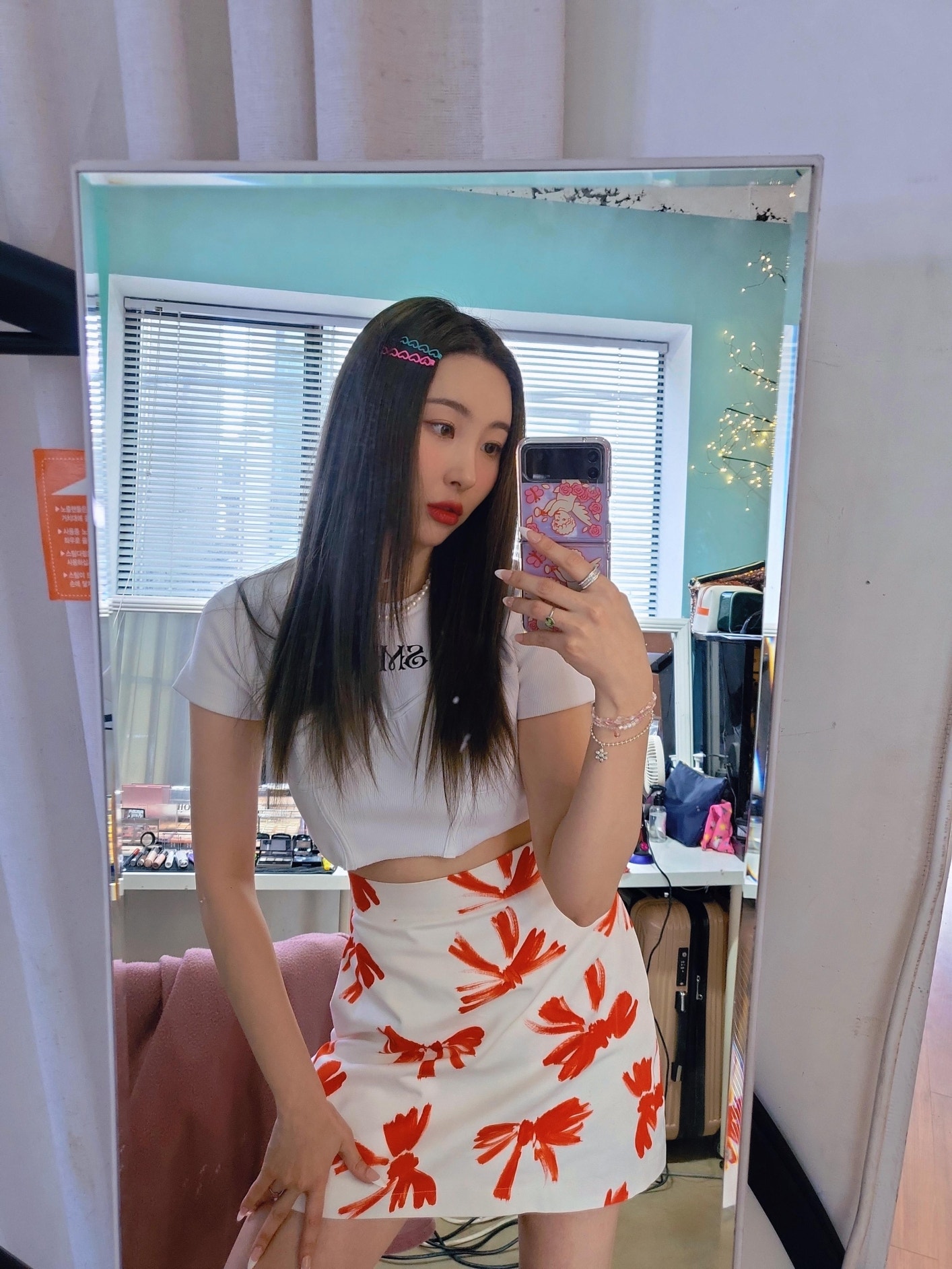 SUNMI 커뮤니티 포스트 - 뽀잉?🎀🎀🎀 #Miyane - 선미
