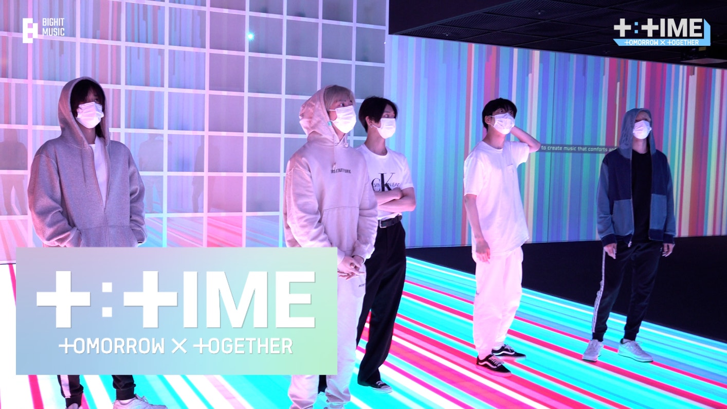 Weverse TOMORROW X TOGETHER Media - [T:TIME] TXT Visits HYBE INSIGHT ...