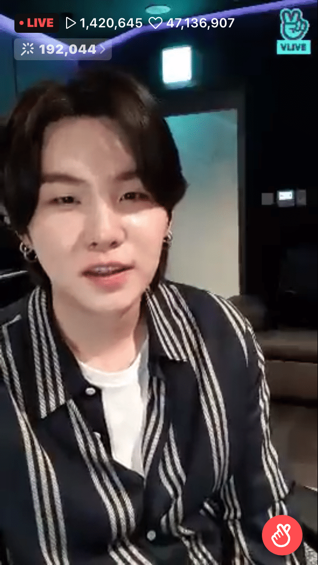 BTS Community Post - suga 💜💜