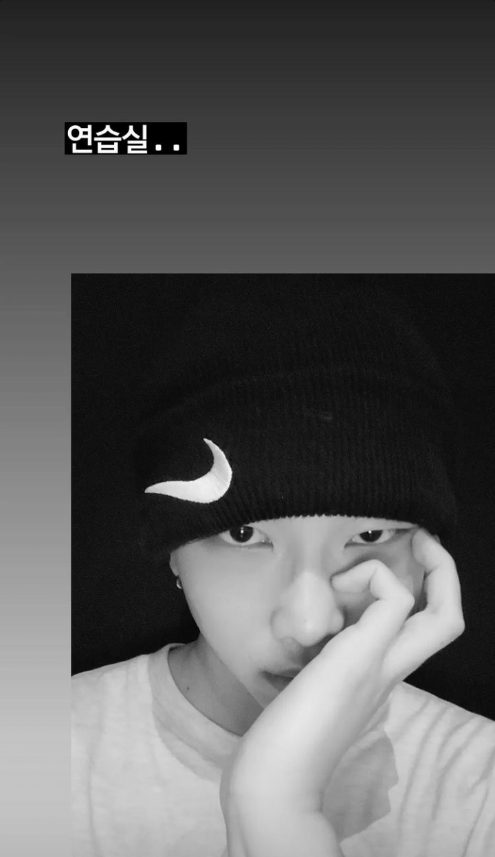 BTS Community Post - RM Instagram Story 🐨 연습실 Practice room.. Sharing ...
