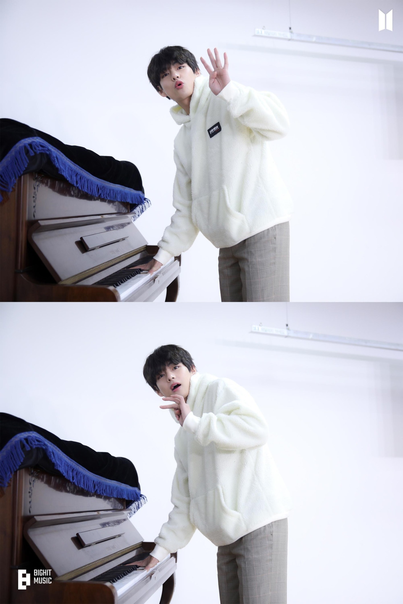 BTS Community Post - Taetae's deep, soft and warm voice is heaven to me ...