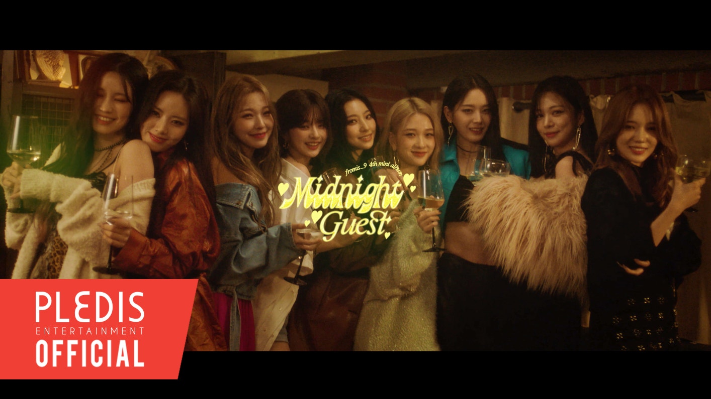 Weverse fromis_9 Media - fromis_9 (프로미스나인) [Midnight Guest] 'After ...