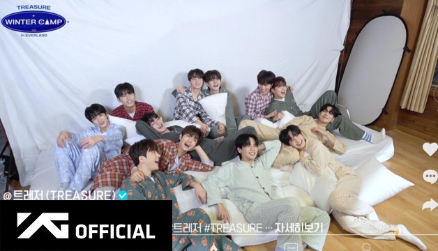 Weverse TREASURE Media - [PHOTOSHOOT MAKING FILM] TREASURE 2022 WELCOMING COLLECTION WINTER CAMP ...