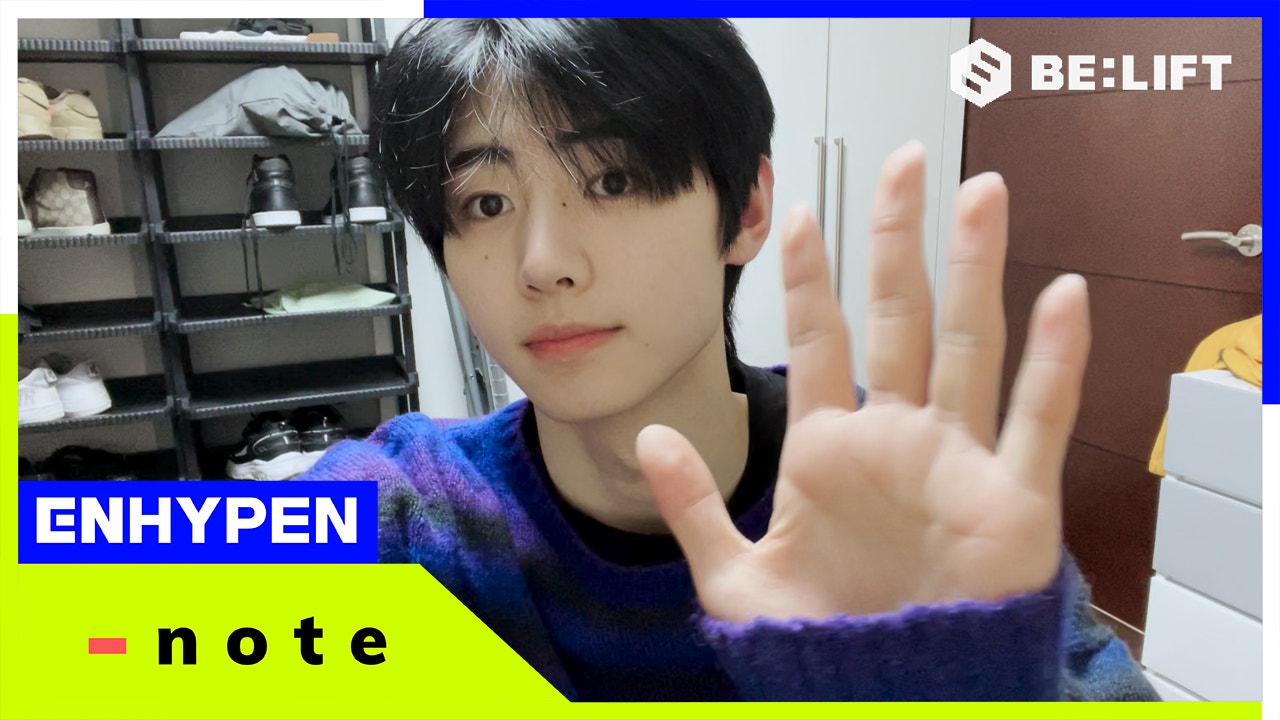 Weverse ENHYPEN Media - [-note] 201204 SUNGHOON - ENHYPEN (엔하이픈)