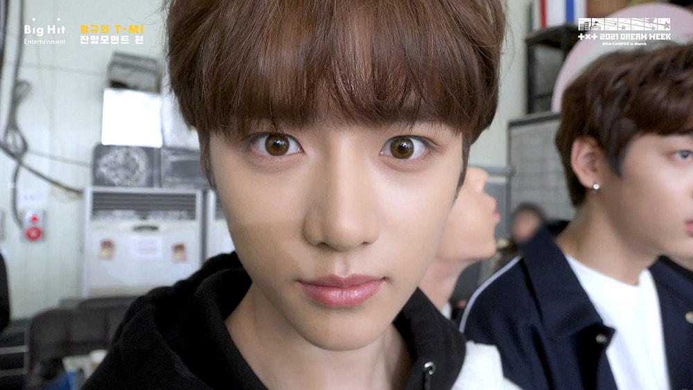 Weverse TOMORROW X TOGETHER Media - [2021 DREAM WEEK] TXT (투모로우바이투게더) 'T-MI' - BEOMGYU #MOA_CAMPUS