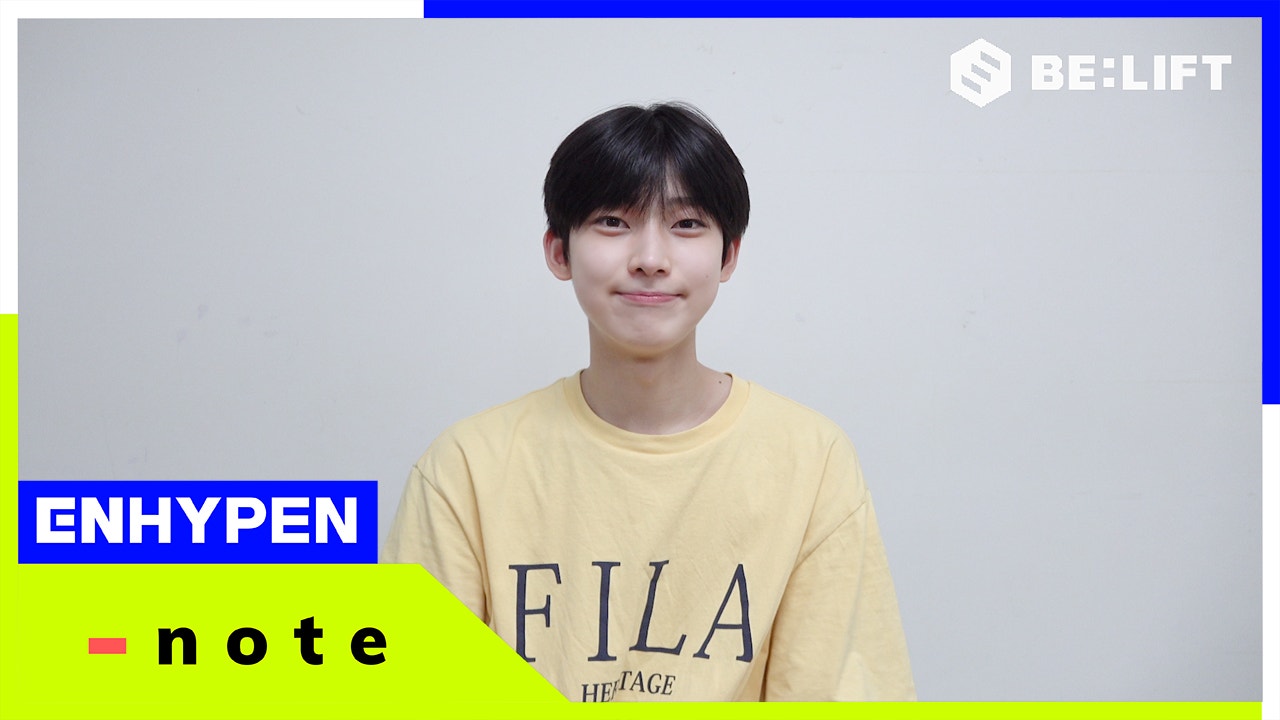 Weverse ENHYPEN Media - [-note] #ENHYPEN 200725 #선우의_노트 ️📔