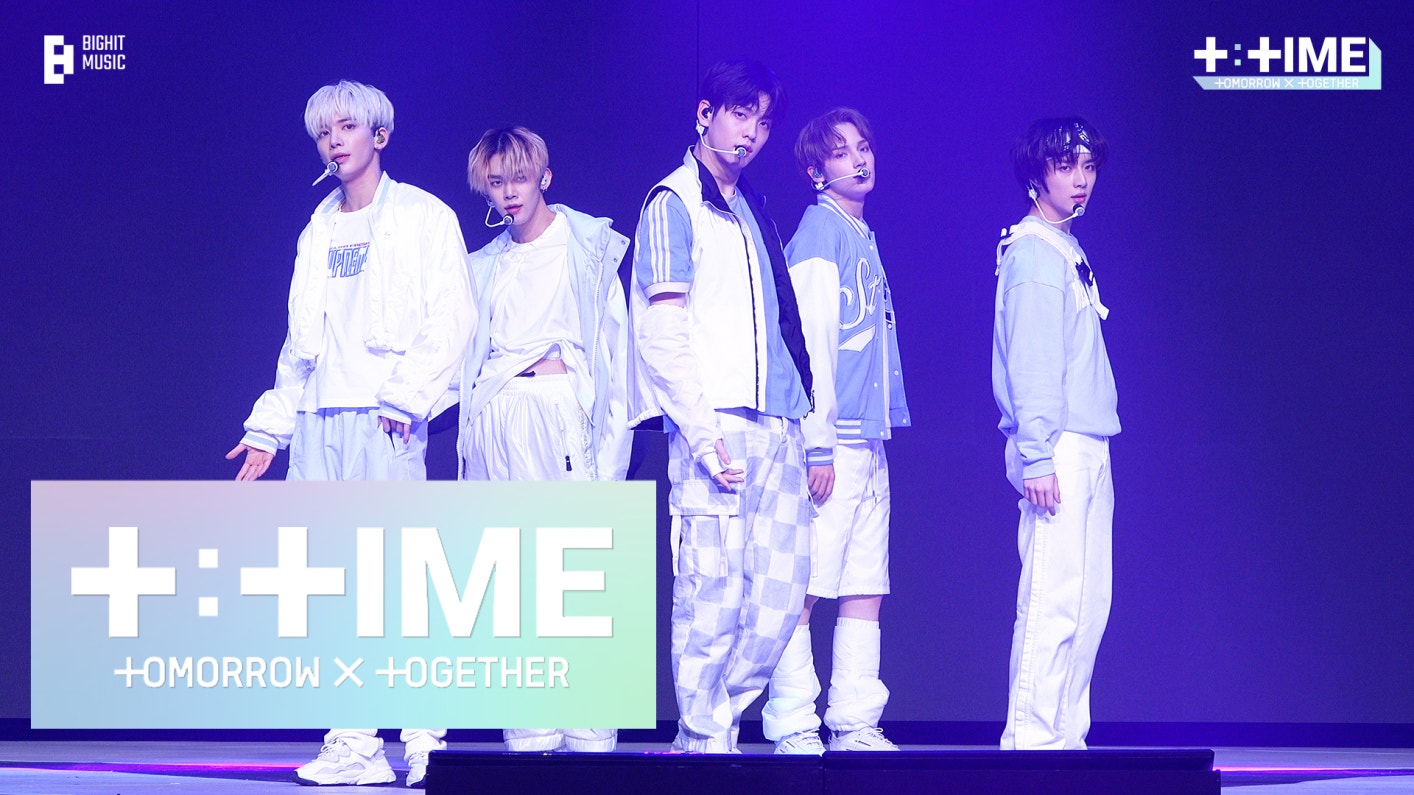 Weverse TOMORROW X TOGETHER Media - [T:TIME] '간지러워 (Roller Coaster)' stage @SHINE X TOGETHER ...