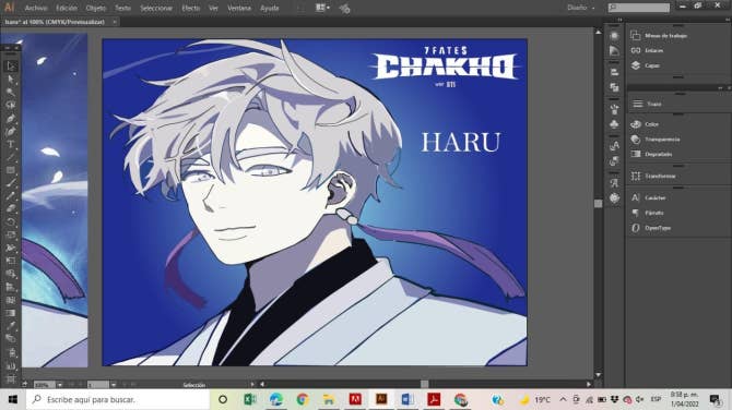 BTS Community Post - I hope you don't mind that I made Haru for me, he ...