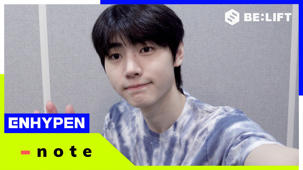 Weverse ENHYPEN Media - [-note] 201018 SUNGHOON - ENHYPEN (엔하이픈)