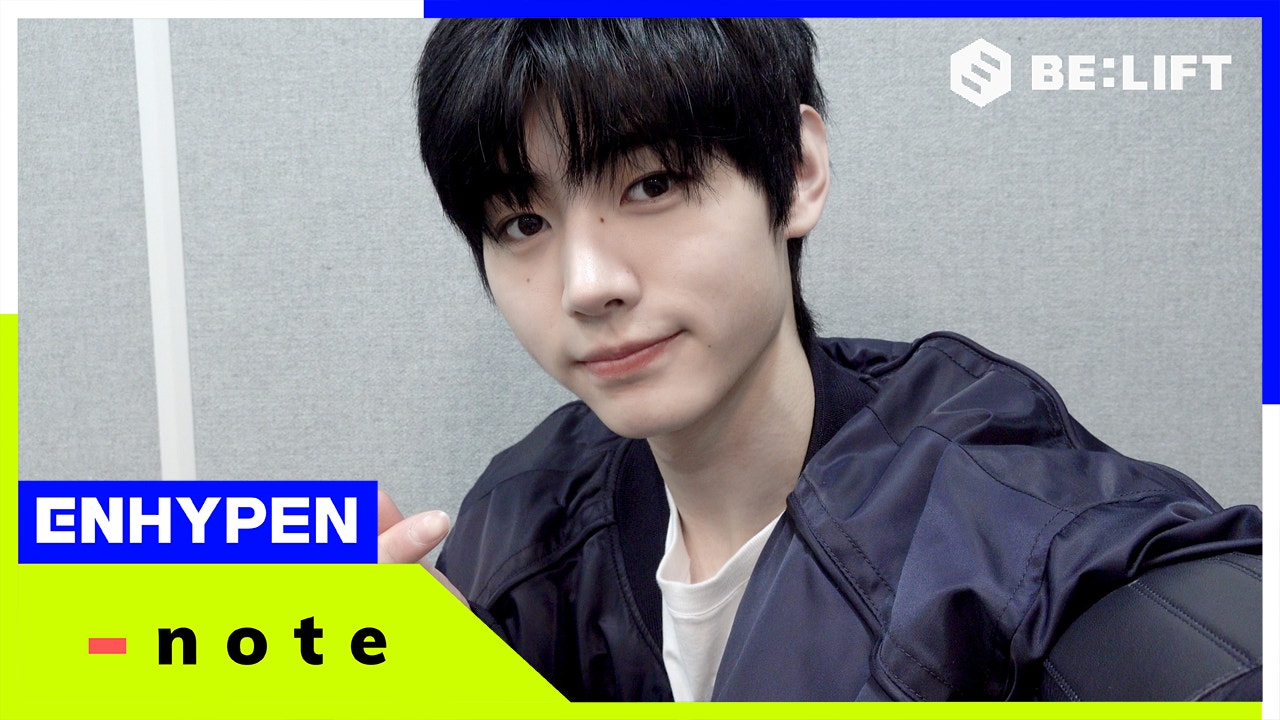 Weverse ENHYPEN Media - [-note] 201104 SUNGHOON - ENHYPEN (엔하이픈)