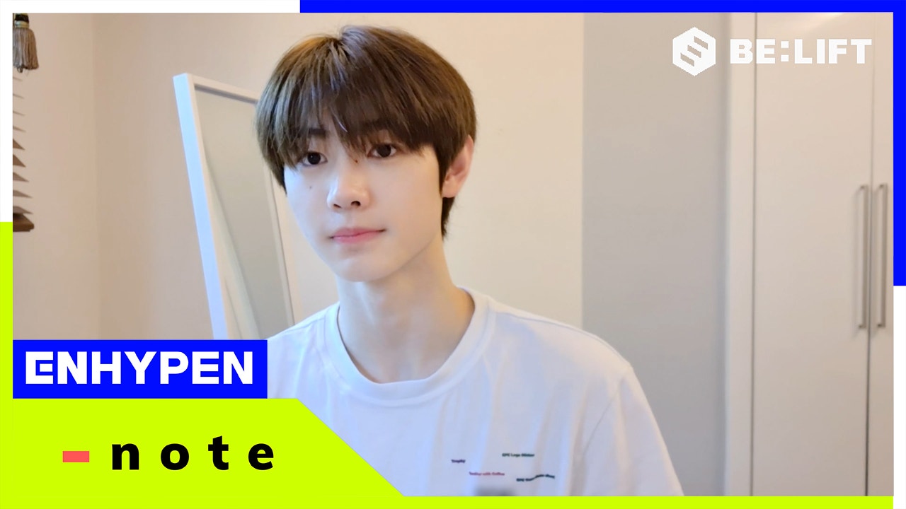 Weverse ENHYPEN Media - [-note] #ENHYPEN 200919 #성훈의_노트 ️📔