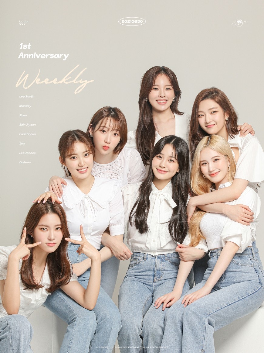 Weverse Weeekly Image - HAPPY Weeekly 1st Anniversary!🎉