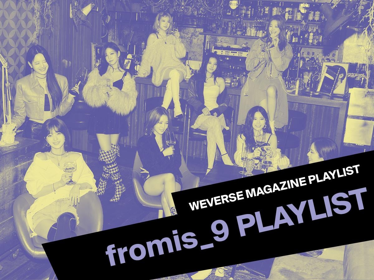 Weverse Fromis 9 Image Magazine Fromis 9 S Playlist