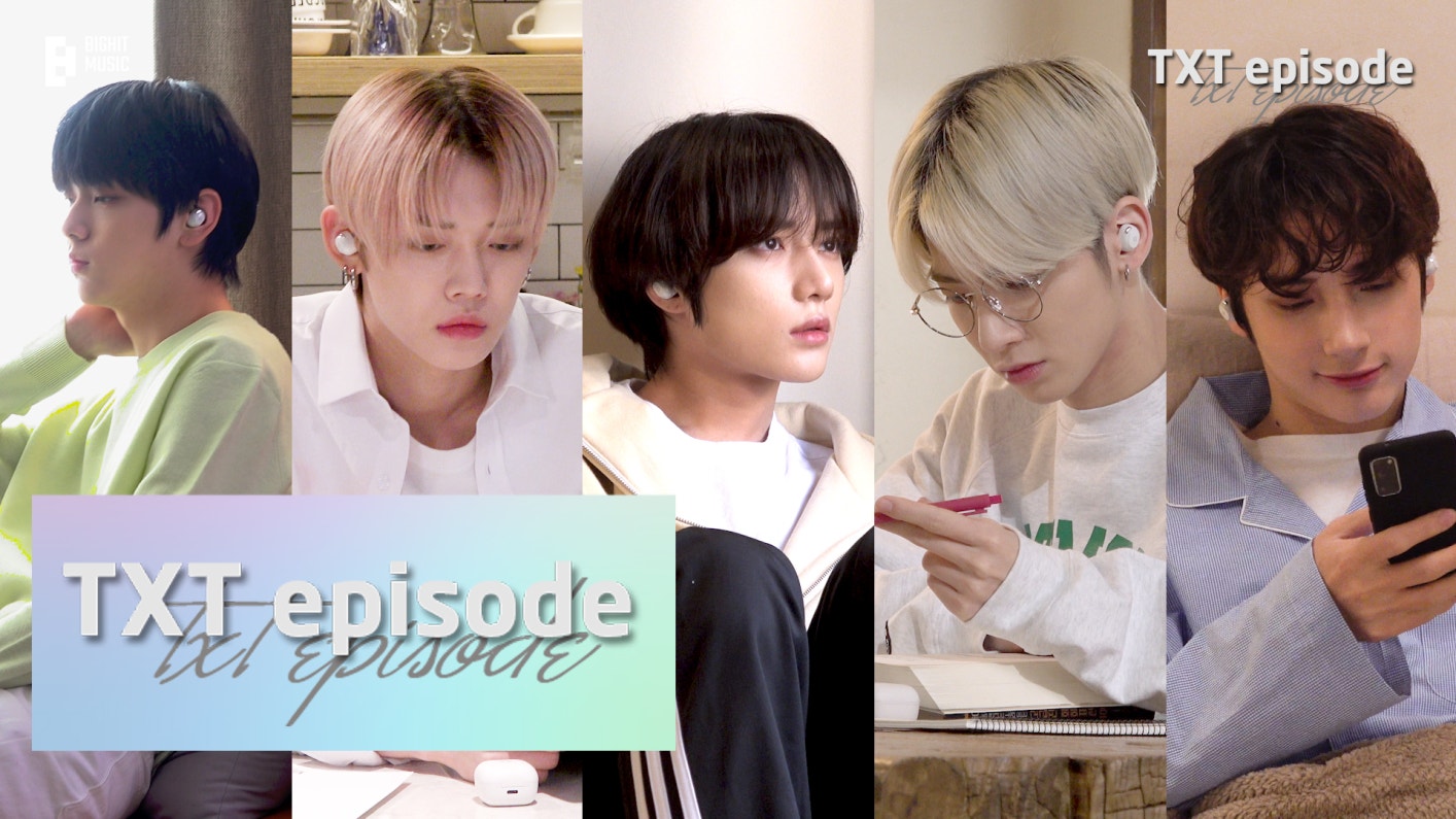 위버스 TOMORROW X TOGETHER Media - [EPISODE] #MOA 우리랑 같이 노래🎵 들을래요?:🎧 ...