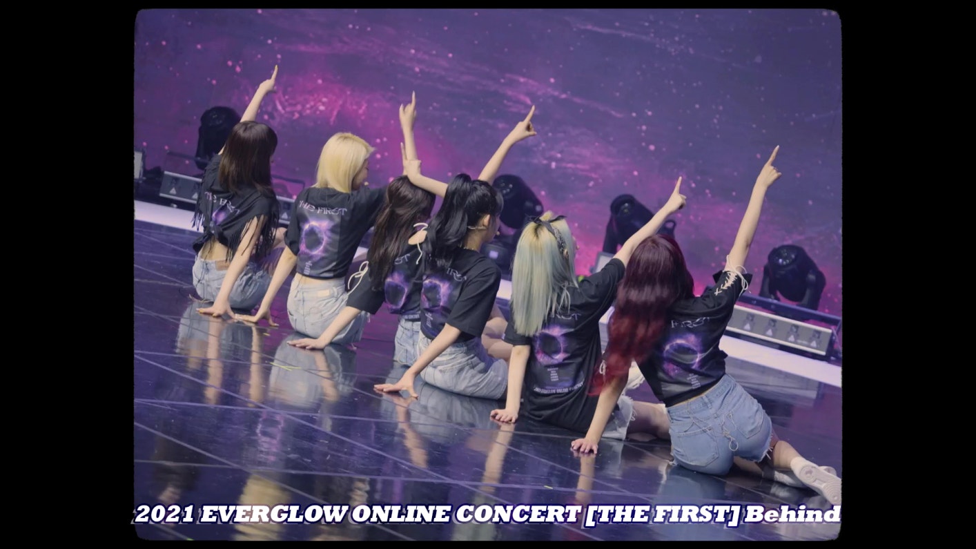 Weverse EVERGLOW Media - 2021 EVERGLOW ONLINE CONCERT [THE FIRST] Behind