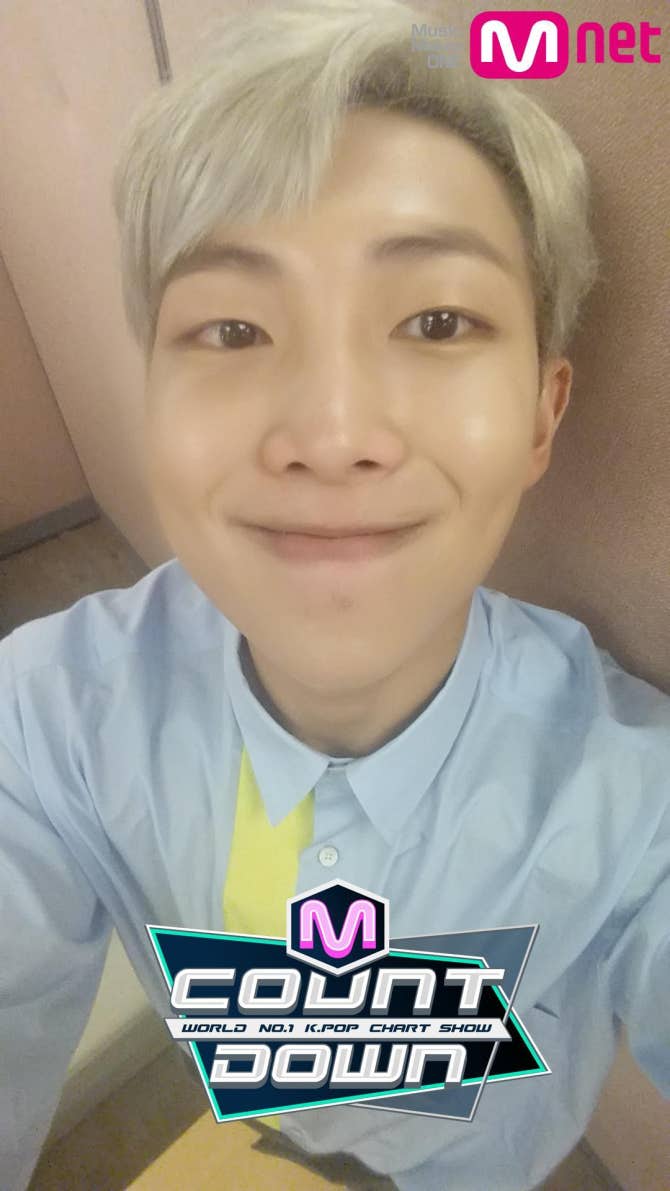 BTS Community Post - RM's Youth 💙🤗 RM-nim 7 years ago today via Simply Kpop and Mnet Mcountdown ...