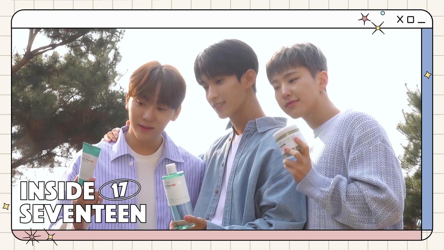 Weverse SEVENTEEN Media - [INSIDE SEVENTEEN] 호시 & 도겸 & 승관 브링그린 광고 촬영 ...