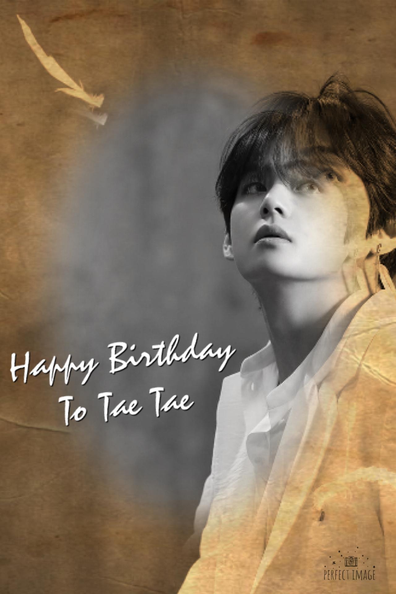 BTS Community Post - 🤍**:･Happy Birthday To Tae Tae**:･🤍 ⑅⃝ ♡⋆♡⃝ ˻˳˯ₑ♡⃝ ...