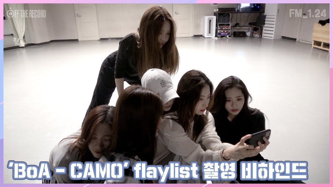 위버스 fromis_9 Media - [FM_1.24] flaylist 'BoA - CAMO' (CCTV ver.) 촬영 비하인드