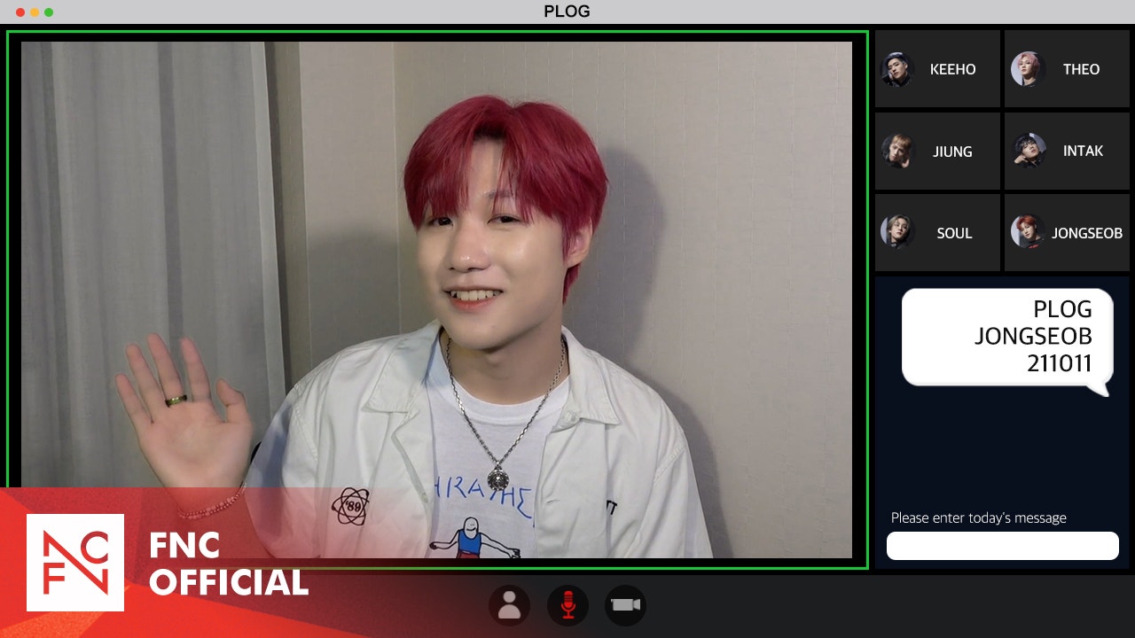 Weverse P1Harmony Media - [#PLOG] 211011 JONGSEOB | P1Harmony (피원하모니)