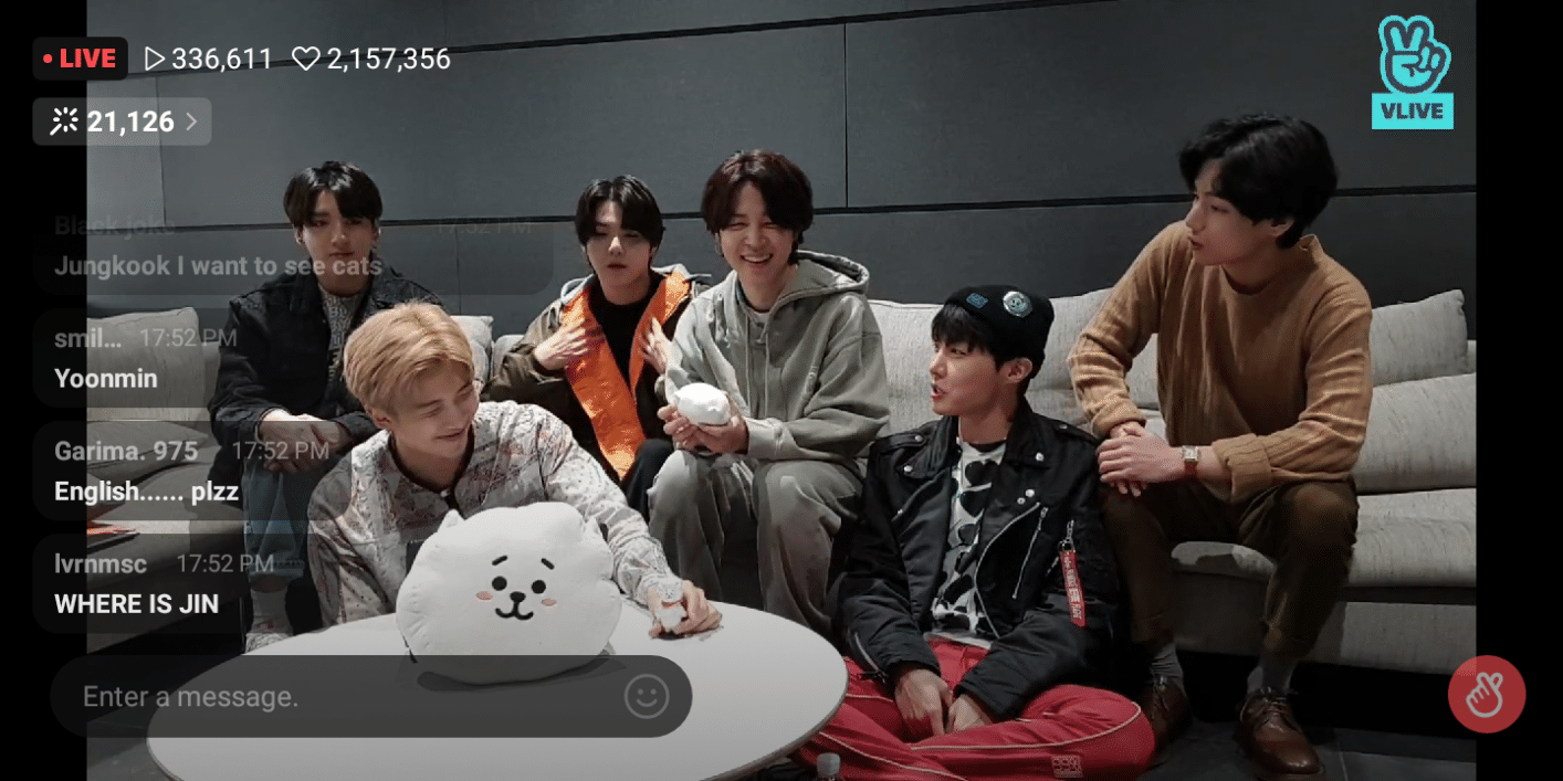 BTS Community Post - 방탄소년단 on vlive 💜 #BTS