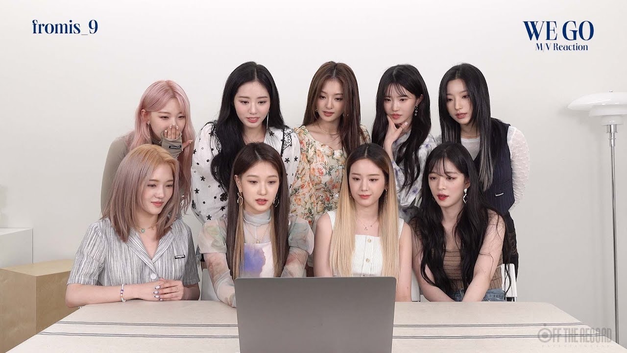 Weverse fromis_9 Media - 프로미스나인 (fromis_9) 'WE GO' M/V Reaction