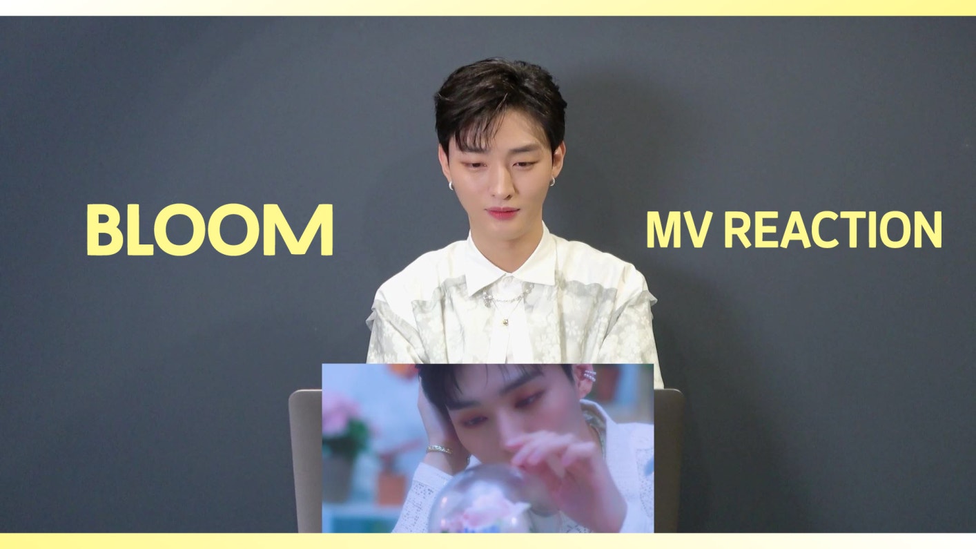 Weverse YOON JISUNG Media - Yoon Jisung(윤지성) - 'BLOOM' MV Reaction