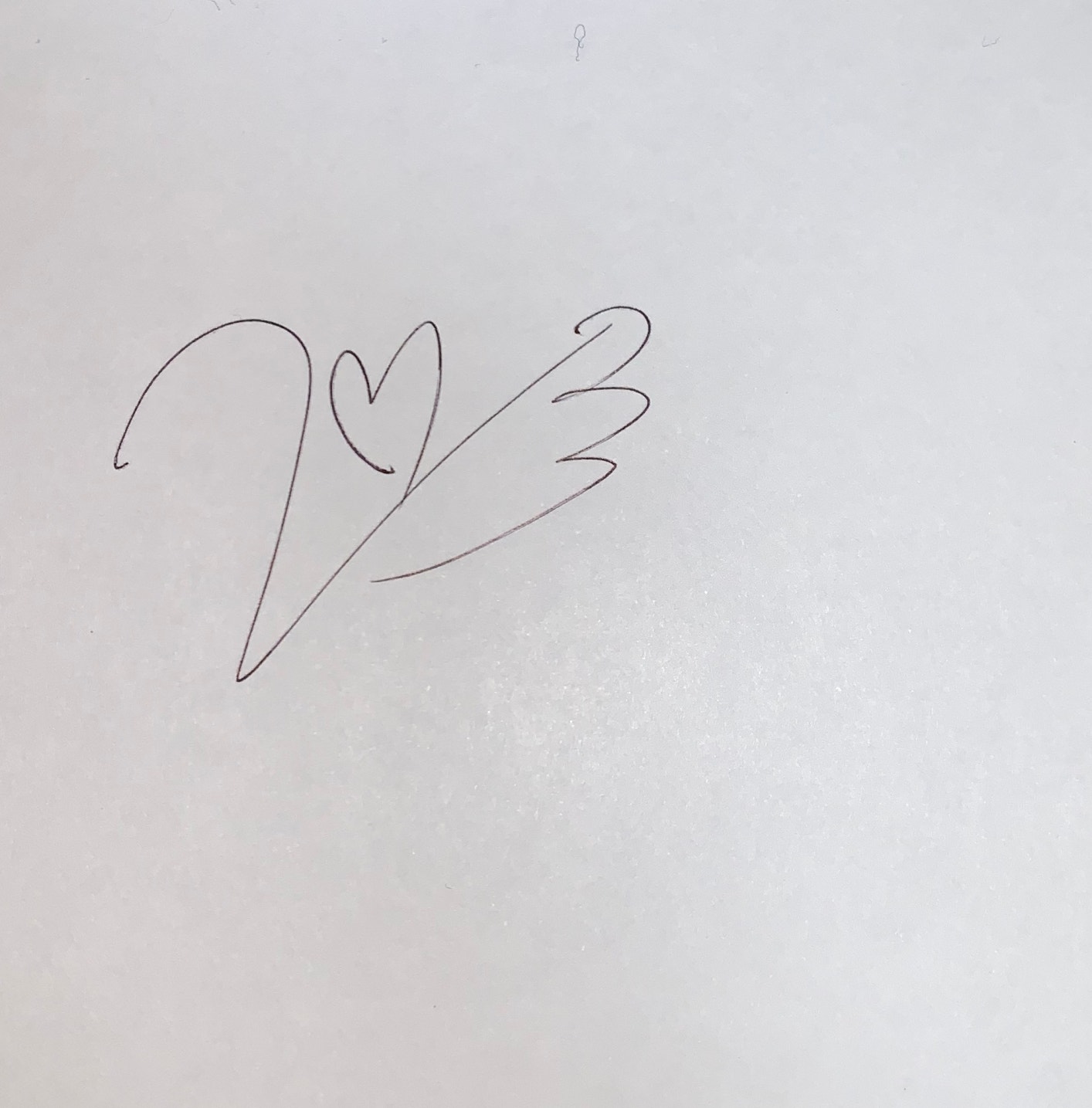 Bts Community Post 태형싸인만들기콘테스드 제 어머니가 만들었어용😙 뷔가 숨고 있어요 우리 태형이 날개로
