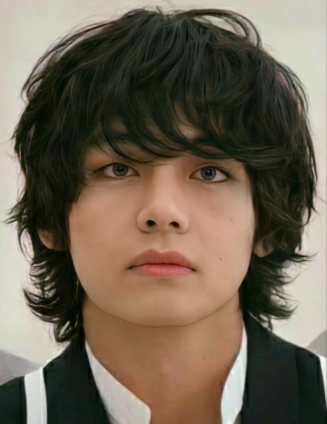 BTS Community Post - Army do you like tae with long hair or undercut 💜💜 ...
