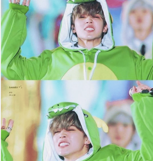 BTS Community Post - I am little dinosaur ......... moos #CUTE