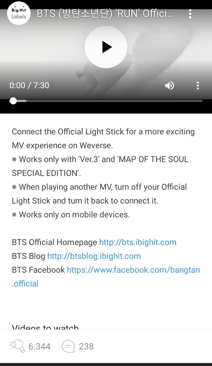 BTS Community Post - armys, whats official light stick??