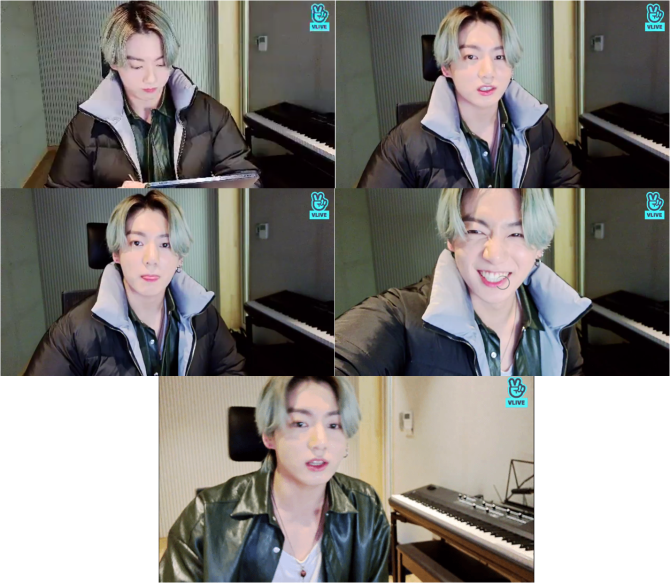 BTS Community Post - No caption needed of my madness seeing your live jk oppa😅😅😁..... #ARMY ...