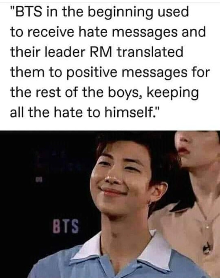 BTS Community Post - best leader