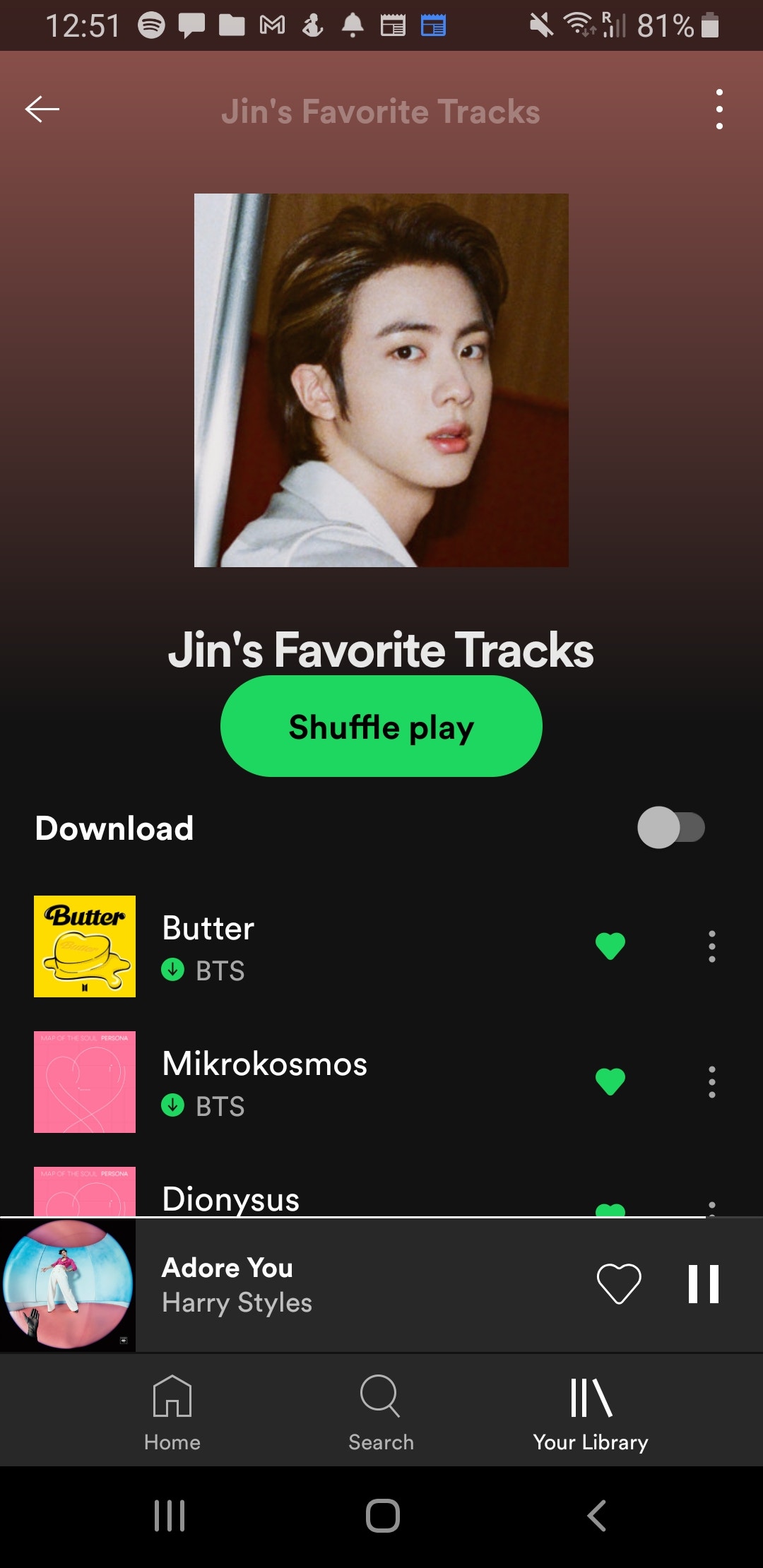 BTS Community Post - LOVE WWH's playlist 💜💜💜 fav one so far. OF COURSE I love all the other ...