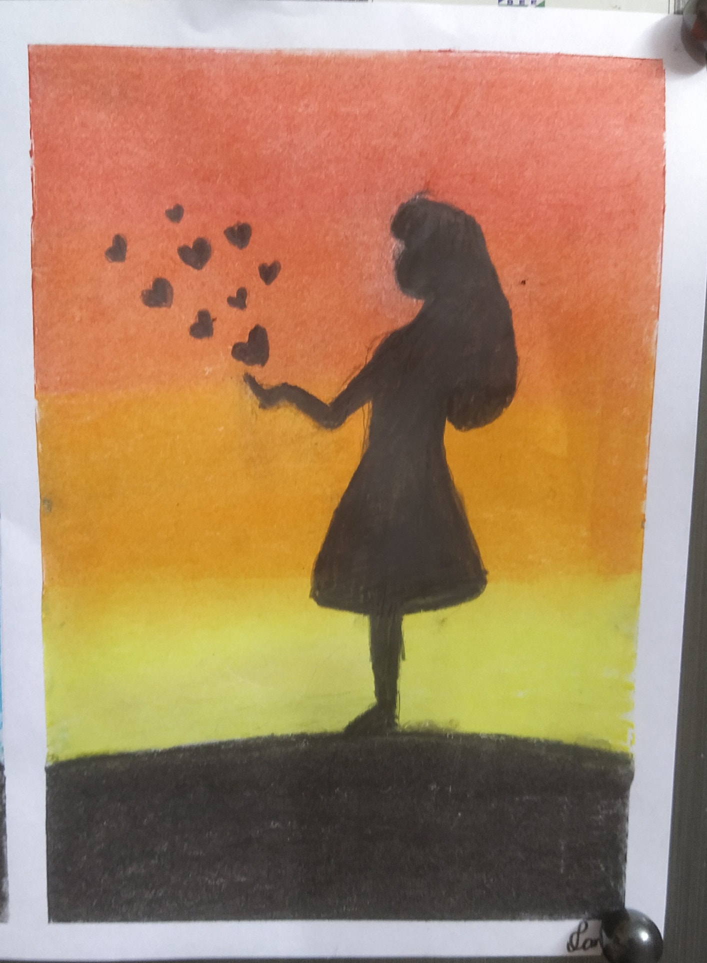 BTS Community Posts - I sent you lots of love did you get it to all of you BTS and ARMY Drew it ...