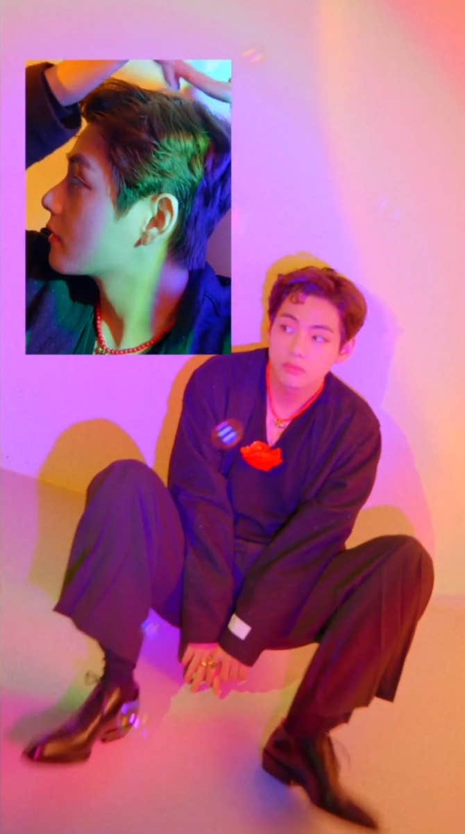BTS Community Post - V 'Butter' | Pull you in like no other He really makes me weak every time 😭 ...