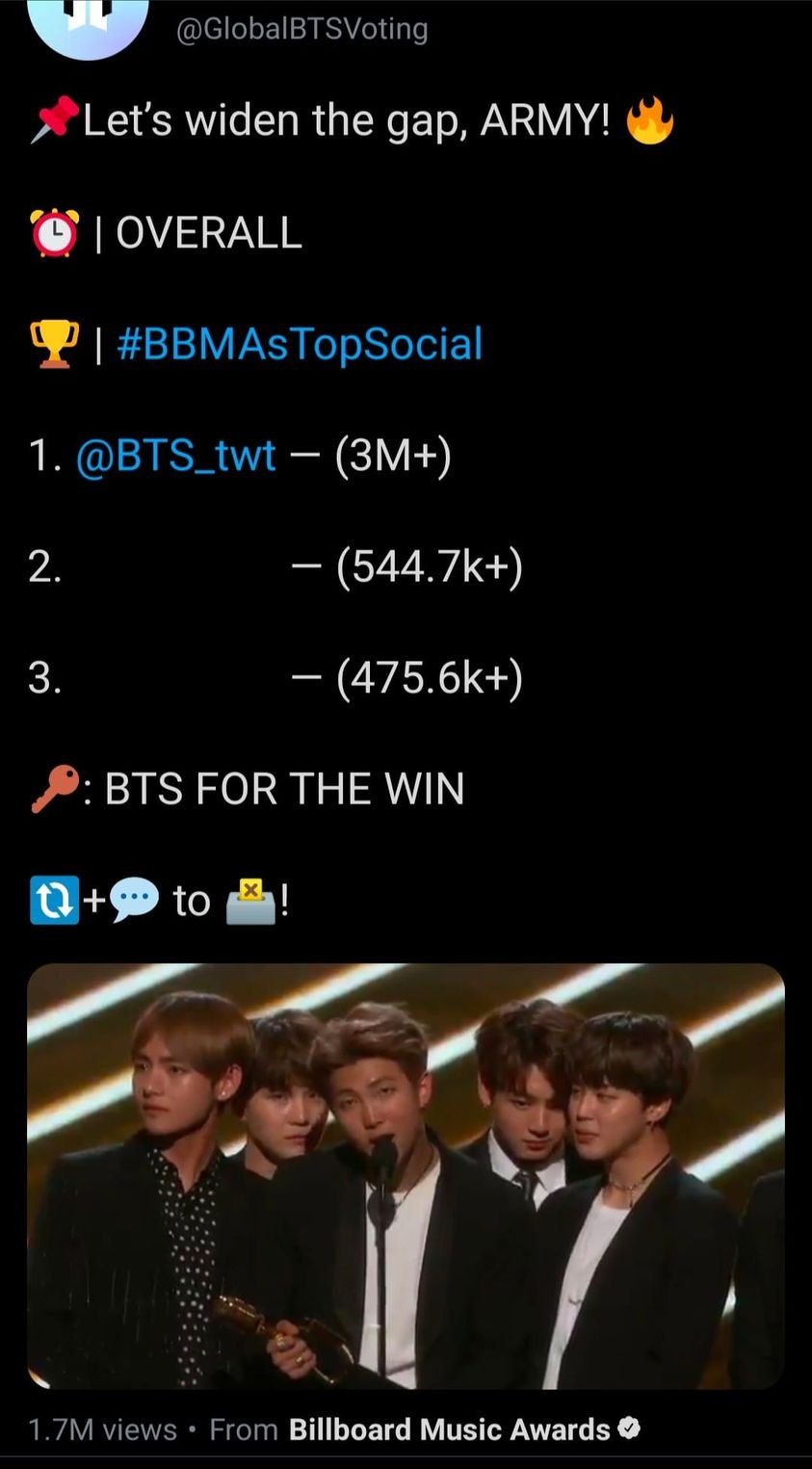 BTS Community Post - BTS is on the top!!! Social Distancing~