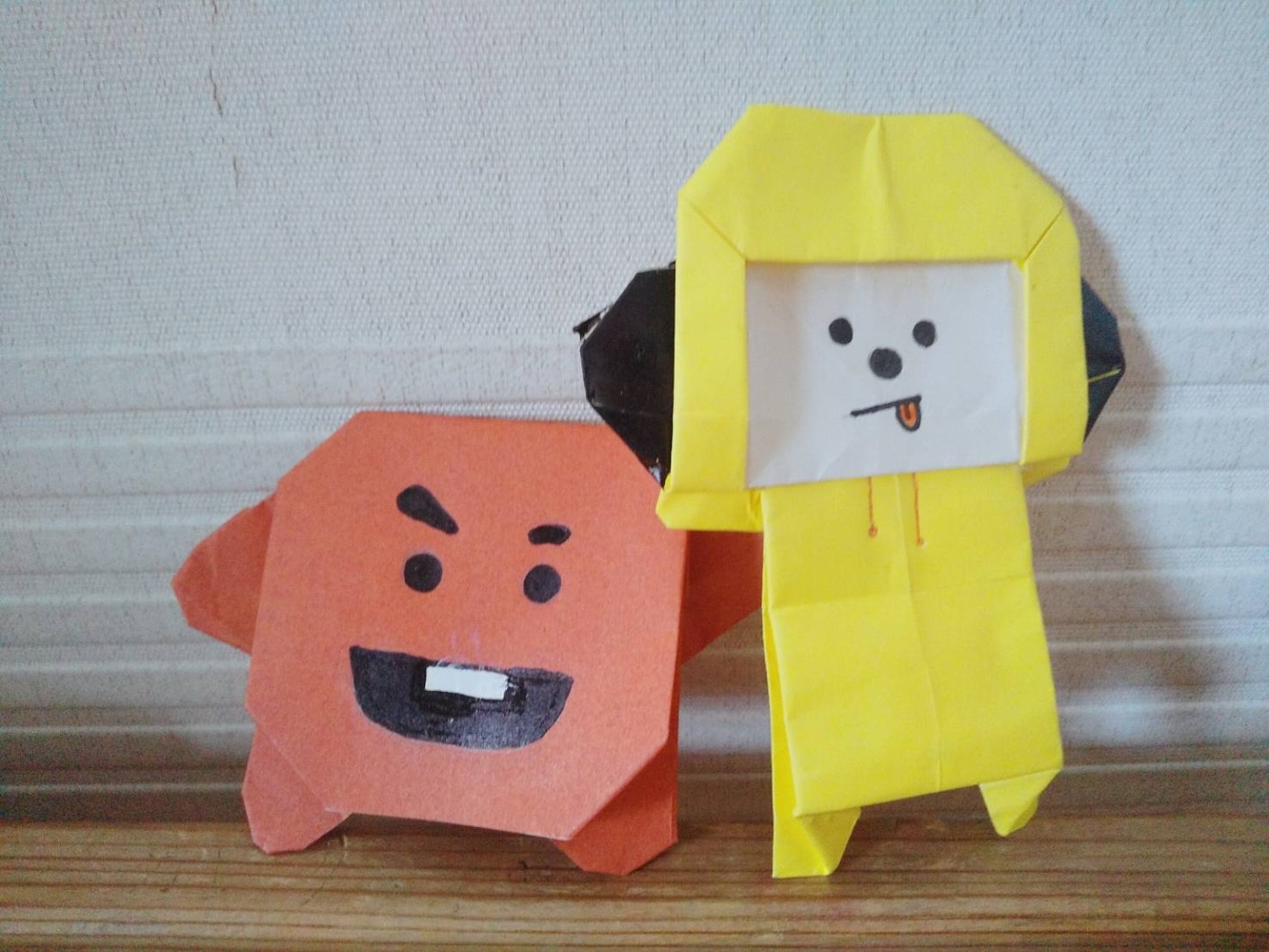 BTS Community Post - Origami💜 I made it with my daughter.