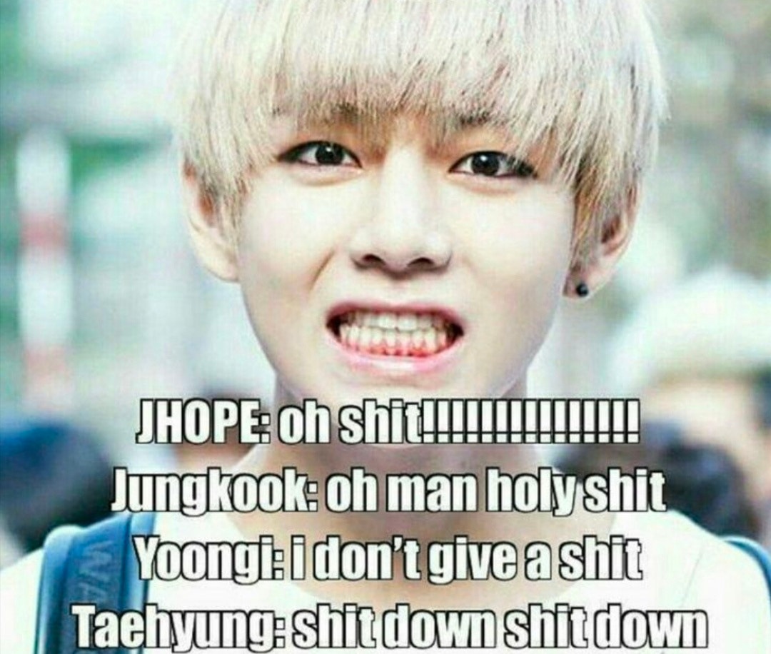 BTS Community Post - There are 4 types of shit 😂😂😂😂tae:shitdown ...