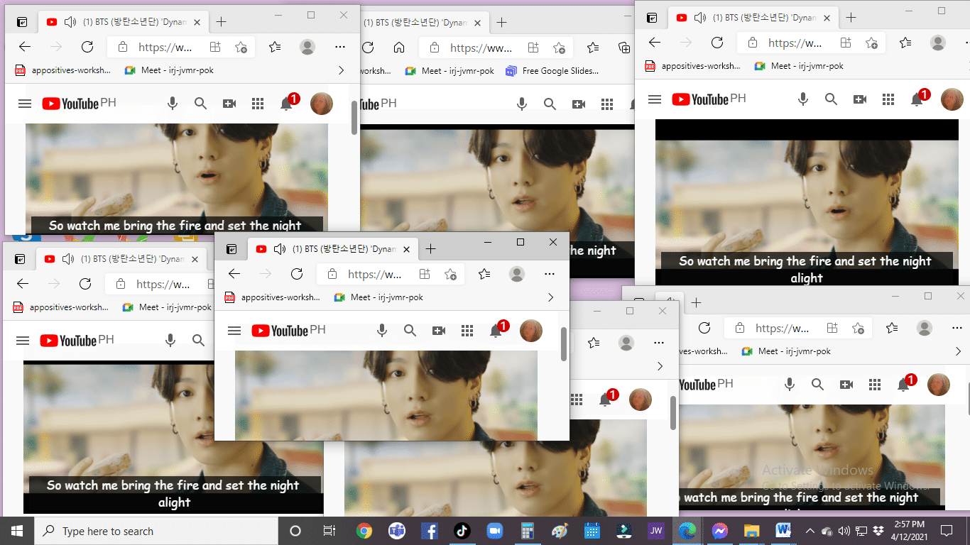 BTS Community Post - This is what an ARMY does. Streaming all day, and causing Dynamite hit 1B ...
