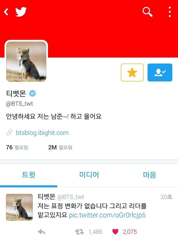 Bts Community Posts 티벳몬
