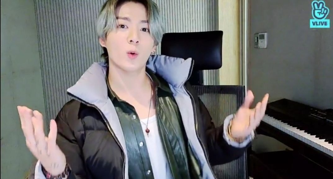 BTS Community Post - I cant get over with this jeykey😭He's so cuteee😭💜