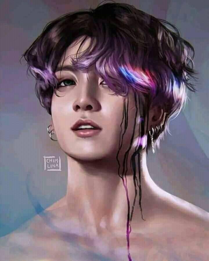 BTS Community Post - PURPLE JK.