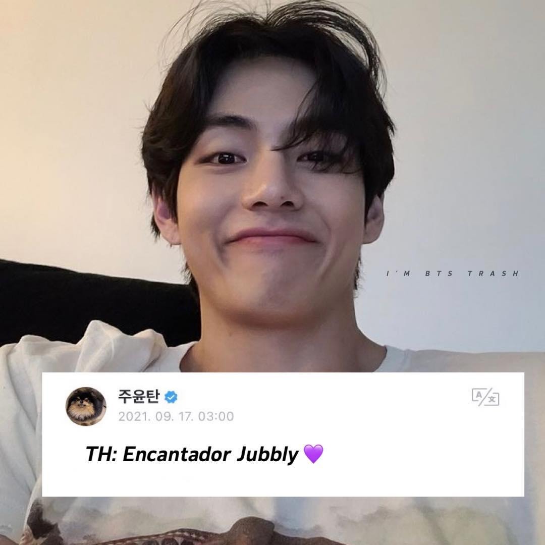 BTS Community Post - Lovely Jubbly refers to good news or something ...