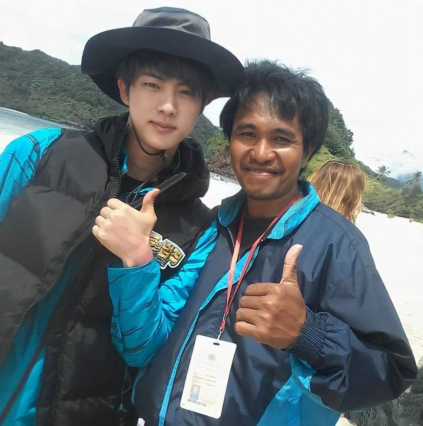 BTS Community Post - REMEMBER HIM? Sir. Dominik Derek who got a chance to take a picture with ...